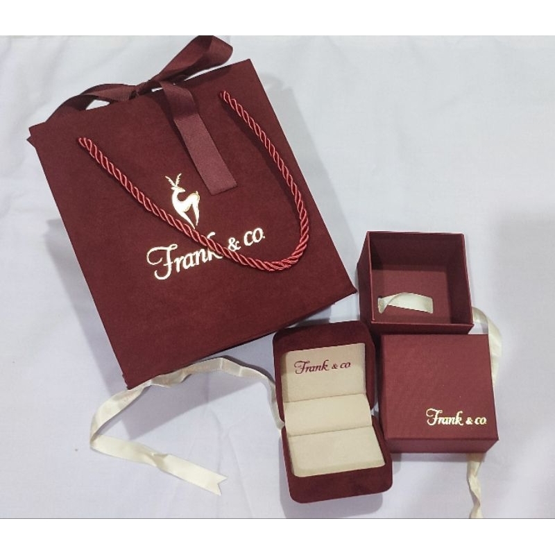Jual kotak / box / perhiasan / frank n co / hantaran / original / frank ...
