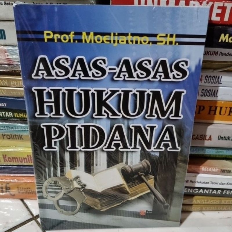 Jual asas-asas hukum pidana By Moeljatno | Shopee Indonesia