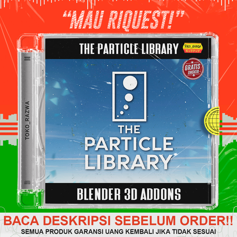 Jual Blender 3D - The Particle Library - 091023 | Shopee Indonesia