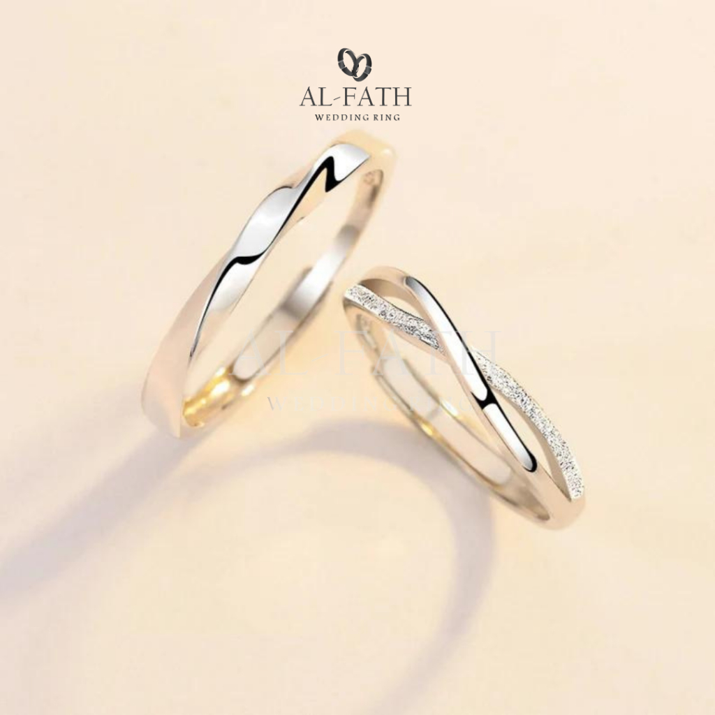 Jual Cincin Lamaran Couple Kawin Nikah Pasangan Tunangan Perak ...