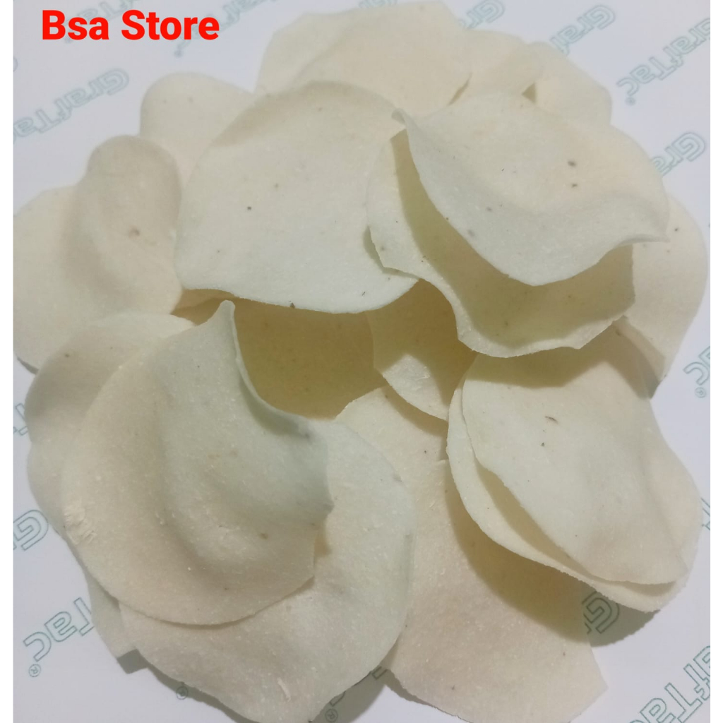 Jual Kerupuk/Krupuk Kentang Putih Asli Dari Batu Malang MENTAH | Shopee ...