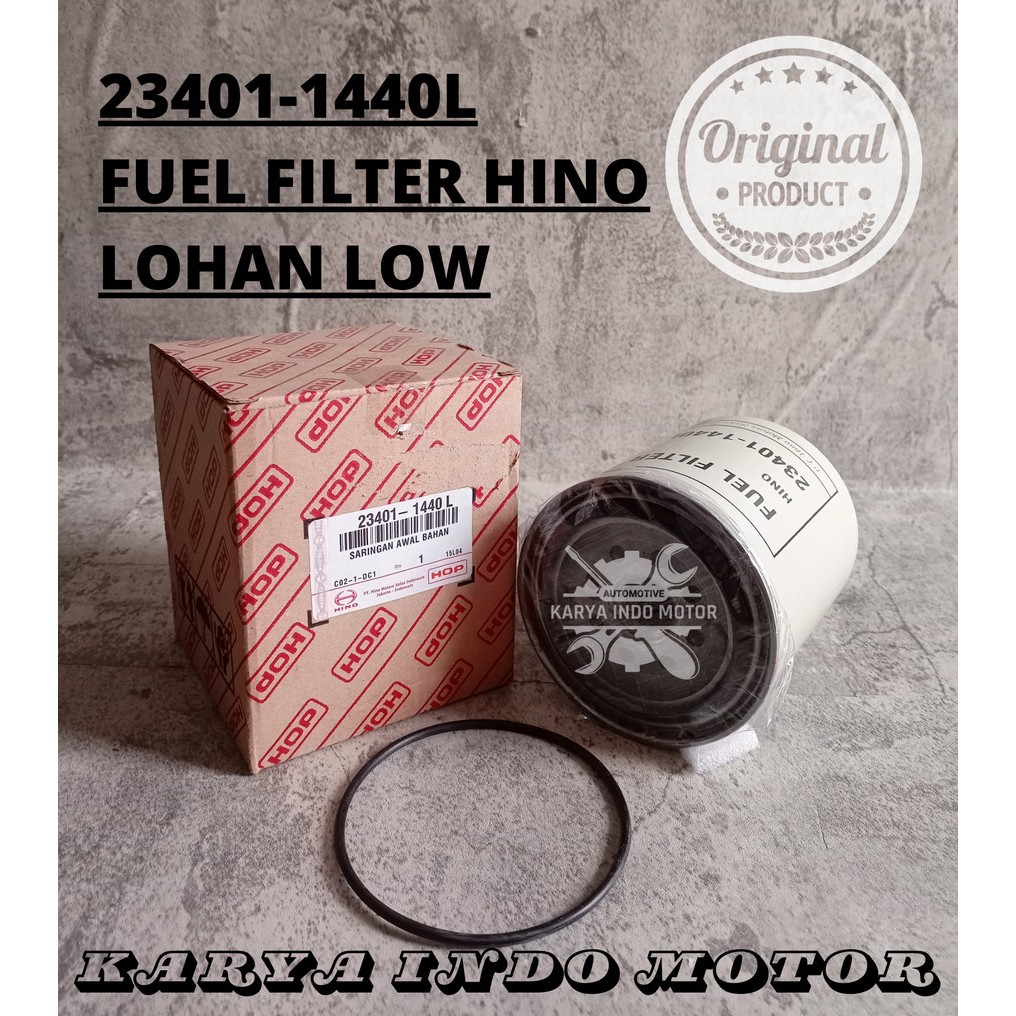 Jual Fuel filter Low Hino Lohan Filter solar bawah Hino Lohan 23401 ...