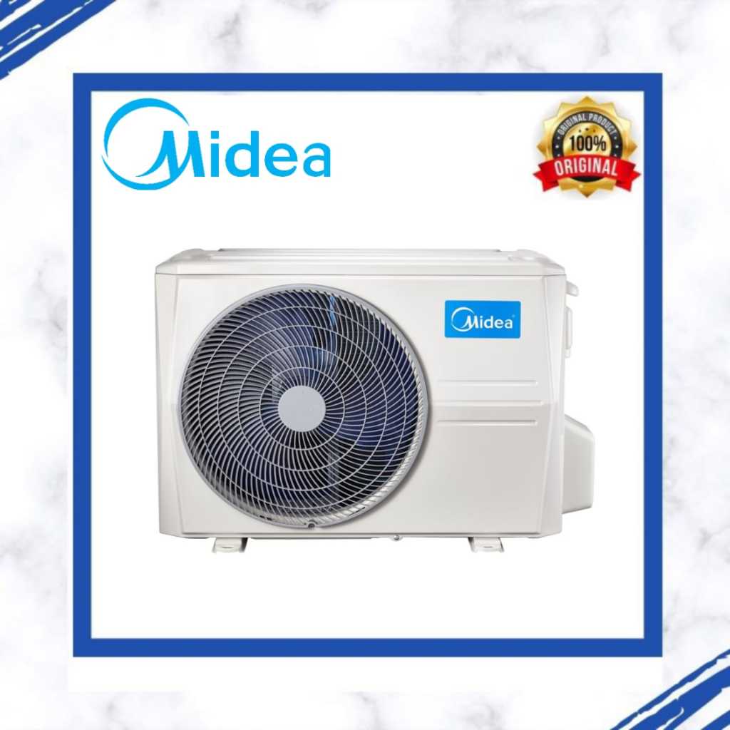 Jual OUTDOOR AC MIDEA 1/2 PK MSAF-05CRN2 R32 NEW (HANYA OUTDOOR SAJA ...
