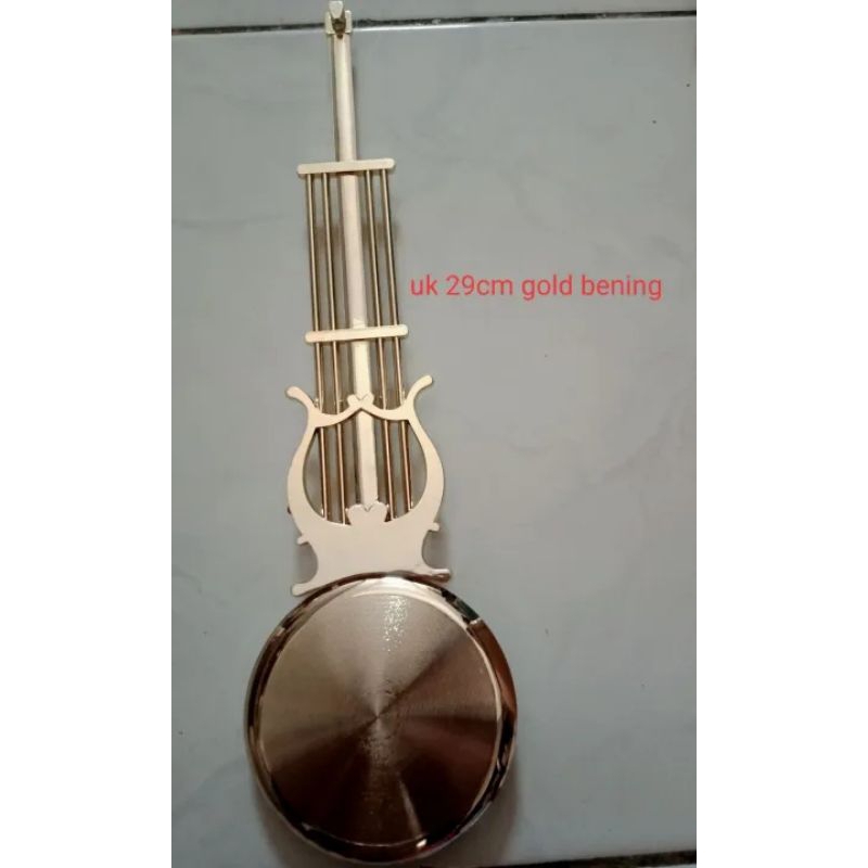 Jual bandul jam dinding gold bening ukuran sesuai dengan foto no 18 ...