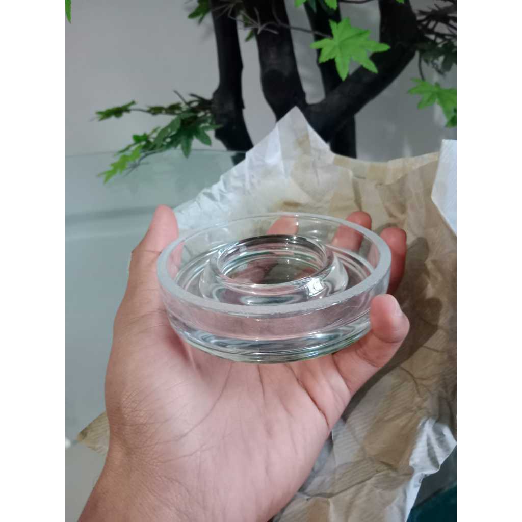 Jual Cawan Conway Glass Plus Tutup Ground Glass Persegi | Shopee Indonesia