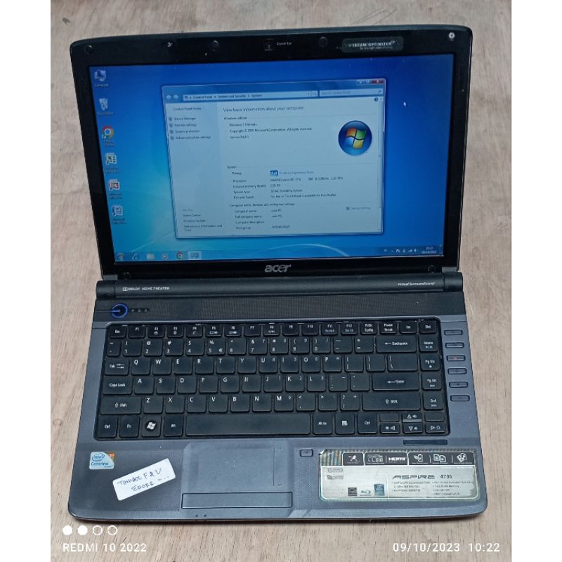 Jual Laptop Acer Aspire 4736 series intel Celeron DDR3 | Shopee Indonesia