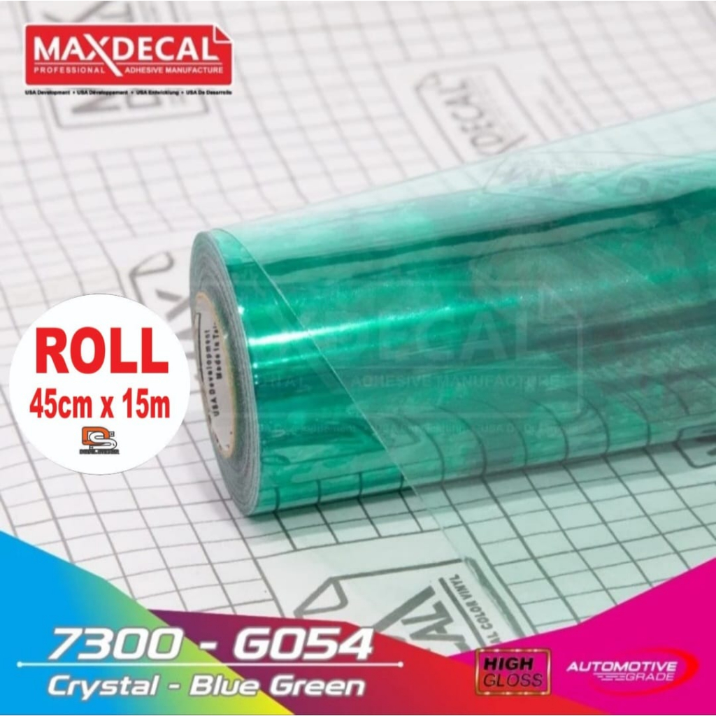Jual ROLL Sticker Stiker Maxdecal Max Decal 7300 SERIES 45cm x 15m ROLL | Shopee Indonesia