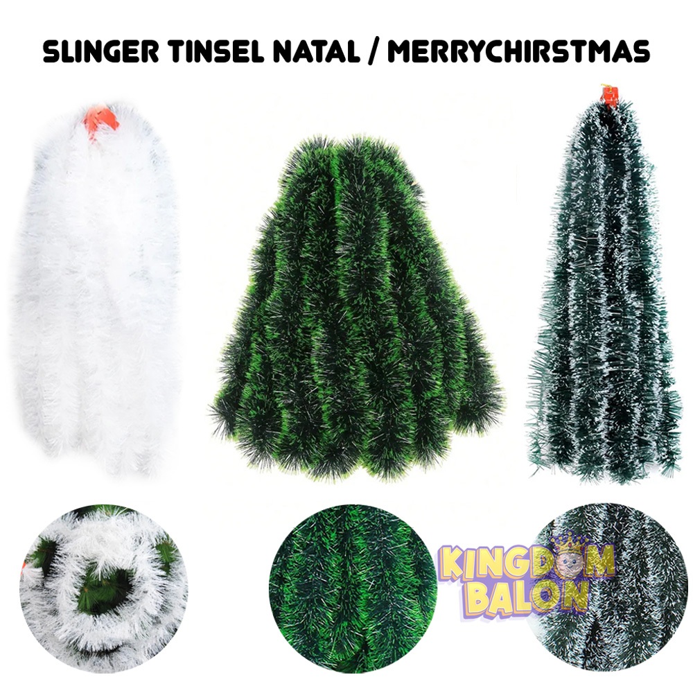 Jual Slinger Natal Hijau Besar / Slinger Pohon Natal / Dekorasi Acc ...