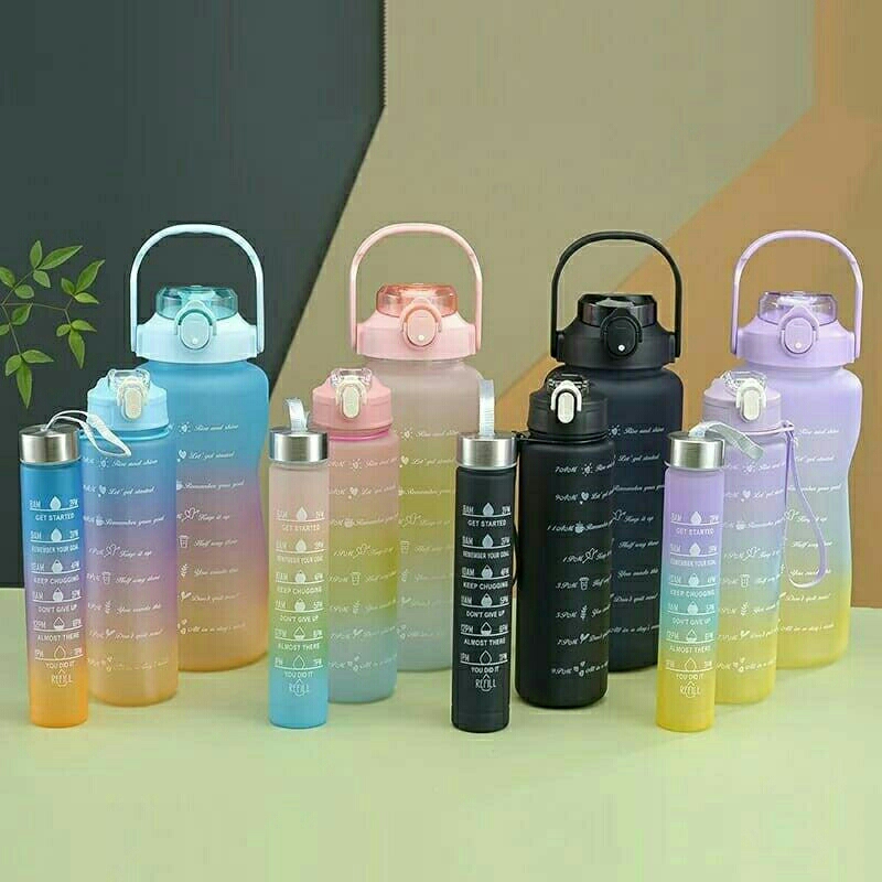 Jual BOTOL MINUM VIRAL KEKINIAN BOTOL MINUM MOTIVASI BOTOL MINUM ...