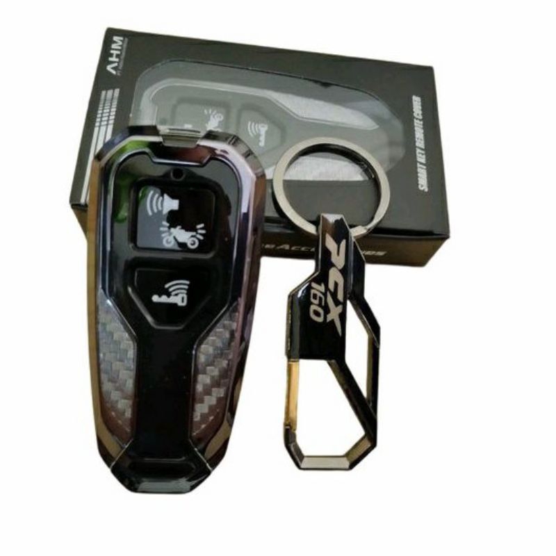 Jual Paket cover remot original honda dan gantungan kunci logo PCX 160 ...