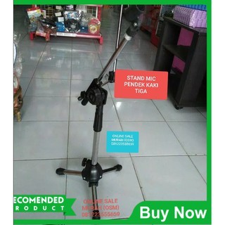 Jual G80 ORIGINAL 100% betavo stand mic 65cm mik dual dobel double kaki ...