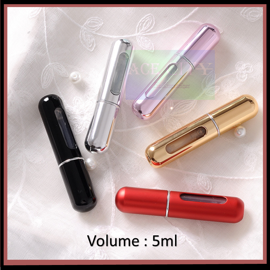 Jual Botol Parfume Portable Mini 5ml / Tempat Refil Parfume 5ml ...