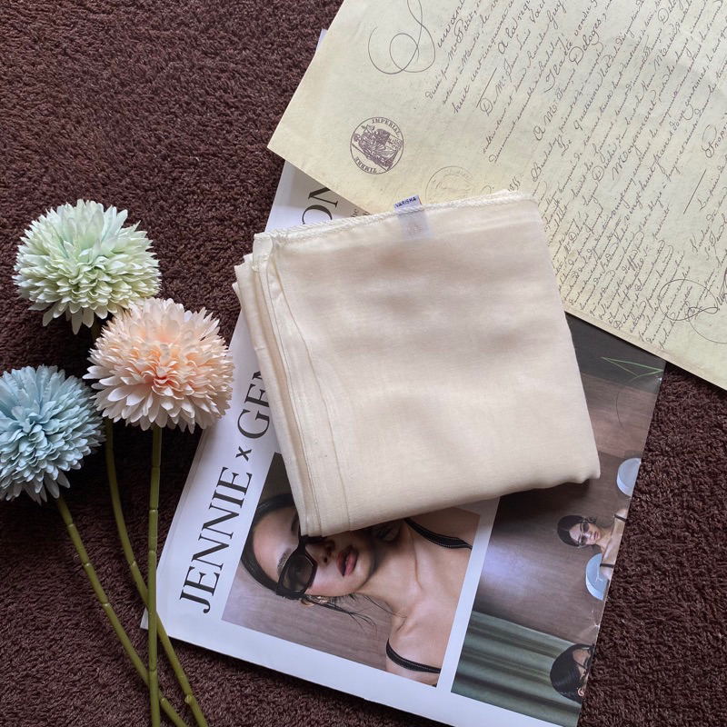 Jual PARIS JADUL CREAM || HIJAB SEGIEMPAT PARIS JADUL CREAM || cream ...