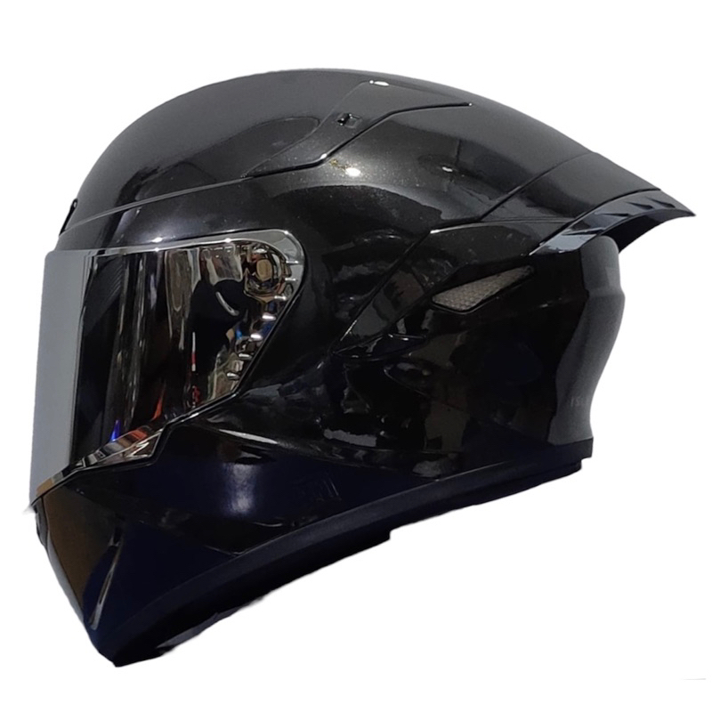 Jual Black Glossy • Helm Full face KBR TTC / TT COURSE / TT ISLE ...