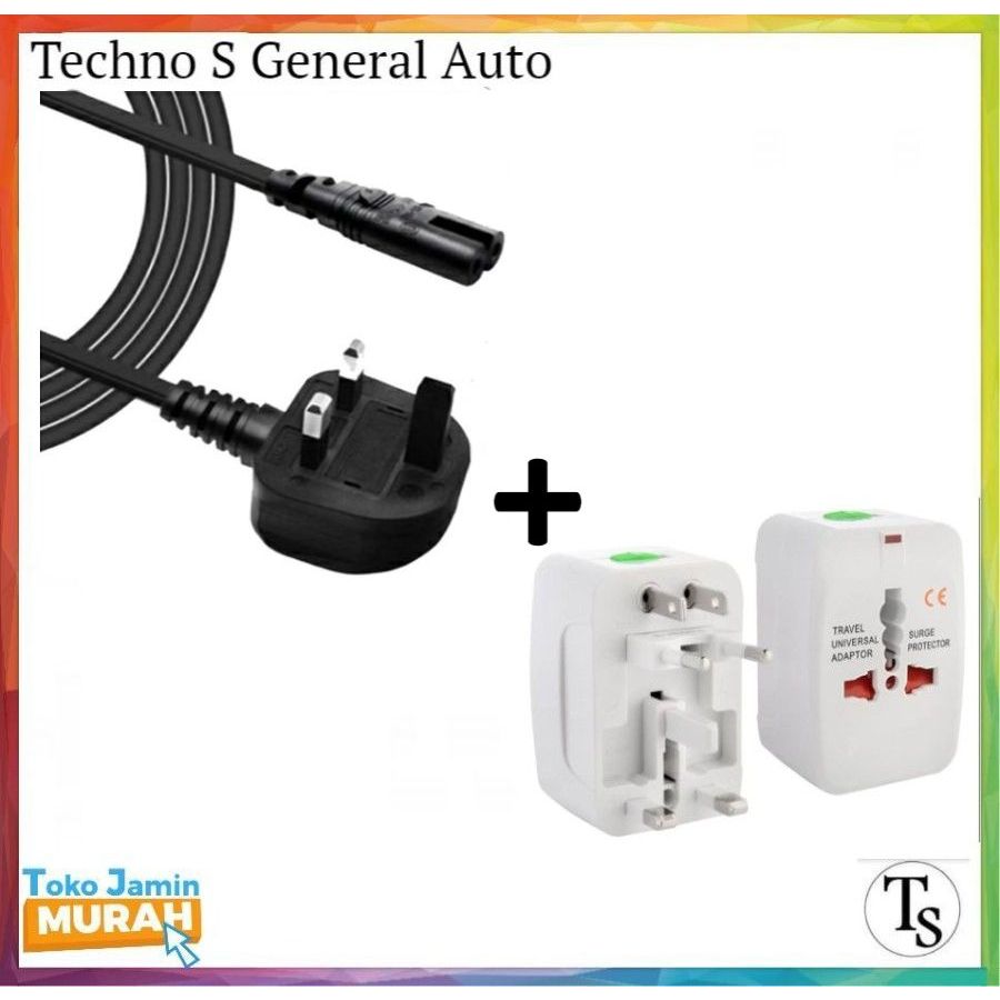 Jual Kabel Power PS4 Slim - PS4 Fat - PS4 Pro - PS3 - PS2 Original ...