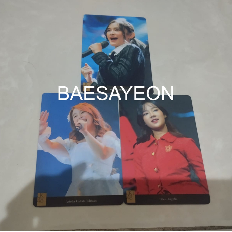 Jual [BUNDLE] OFFICIAL JKT48 PC ASHEL DEY ARIEL KICK OFF CONFERENCE ...