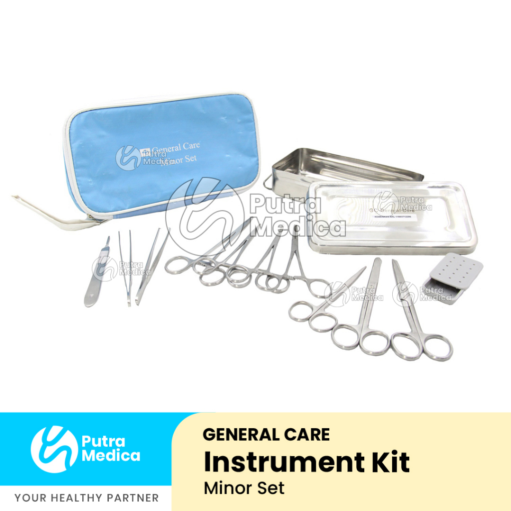 Jual General Care Minor Set / Peralatan Bedah Surgery / Instrumen Rawat ...