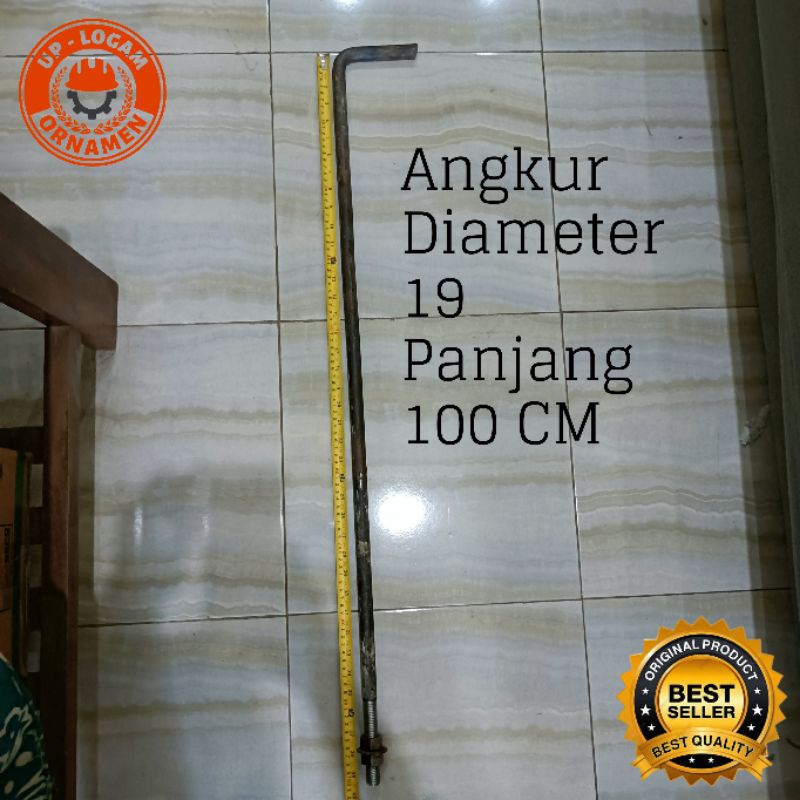 Jual Angkur Diameter Besi 19 Panjang 100 Cm | Shopee Indonesia
