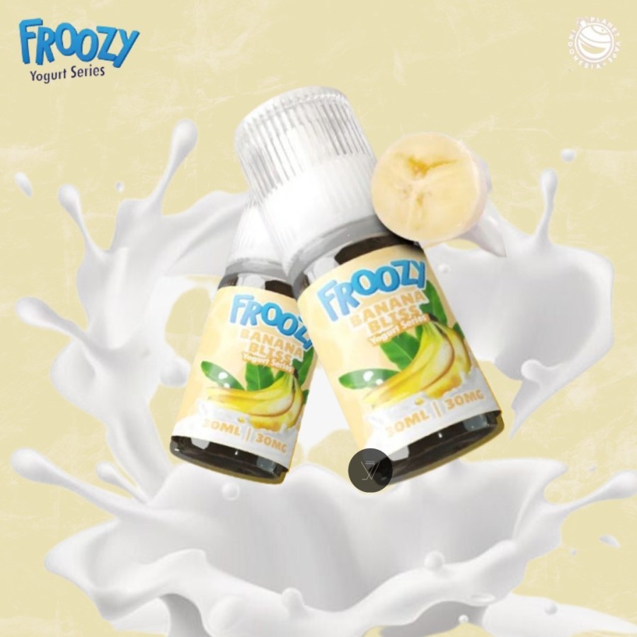 Jual Foom Froozy Banan Bliss Saltnic Vape Liquid 30ml Eliquid Salt nic Rasa pisang By PLANET X ...