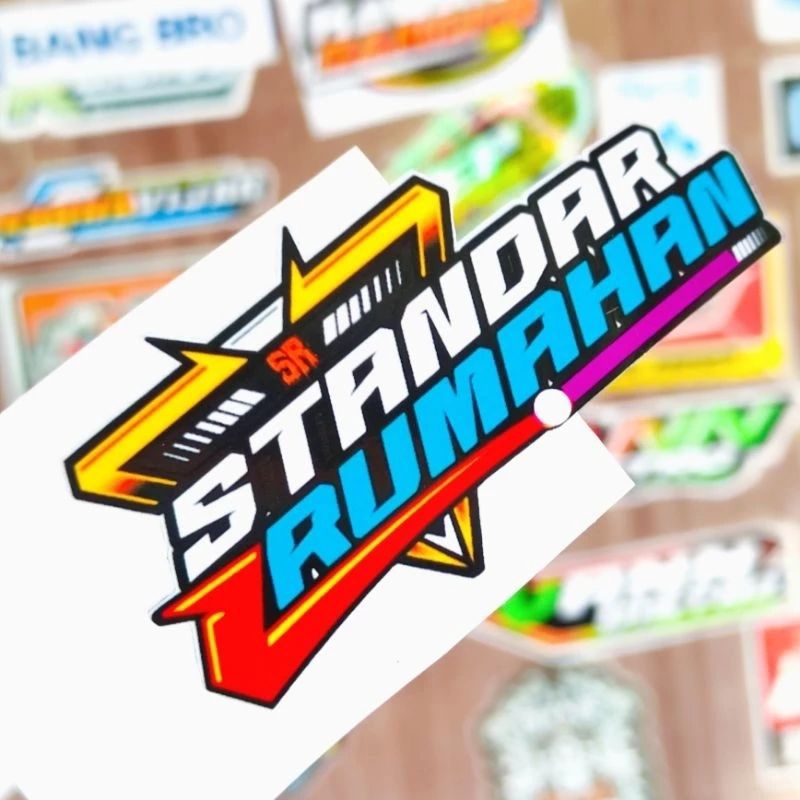 Jual sticker STANDAR RUMAHAN/Glossy | Shopee Indonesia