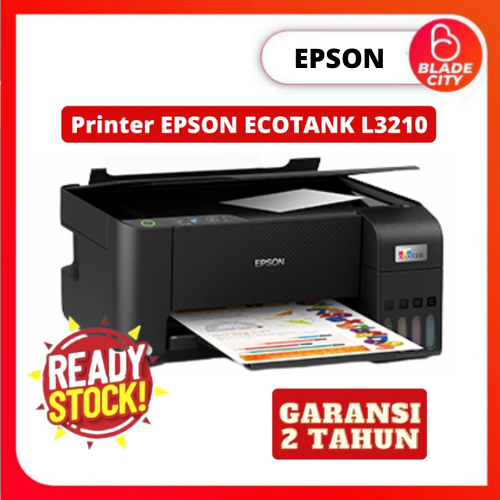 Jual Printer Epson L3210 A4 EcoTank All in One InkTank New Original - Printer Only | Shopee ...