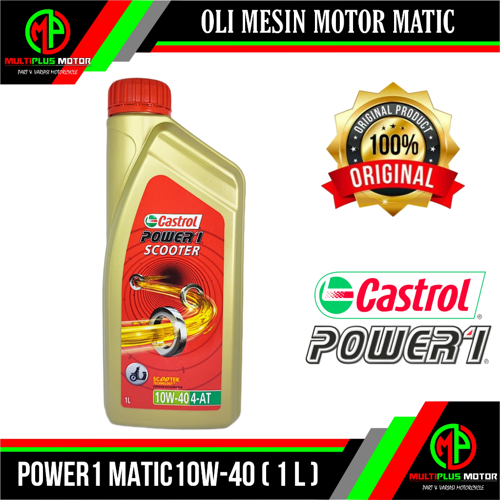 Jual Oli mesin motor MATIC CASTROL POWER1 ULTIMATE ACTIV GEAR MATIC ... Jual Oli mesin motor MATIC CASTROL POWER1 ULTIMATE ACTIV GEAR MATIC ...