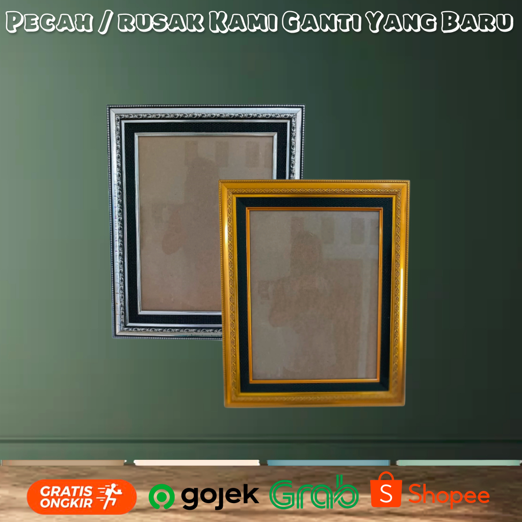 Jual Bingkai Foto Double Line Ukuran 30 x 40 Cm 12R | Shopee Indonesia