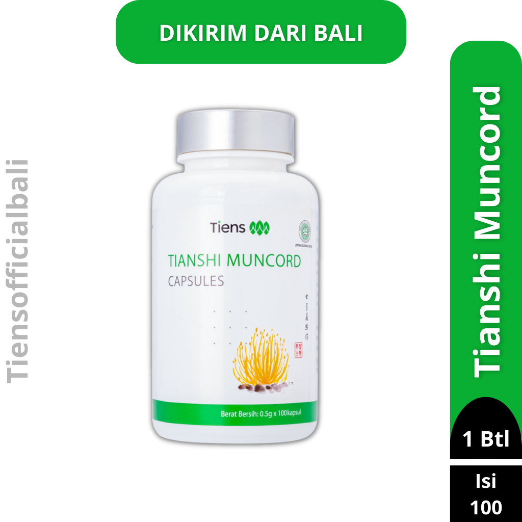 Jual Muncord Tiens atau Cordyceps Tianshi Original isi 100 | Kirim dari ...