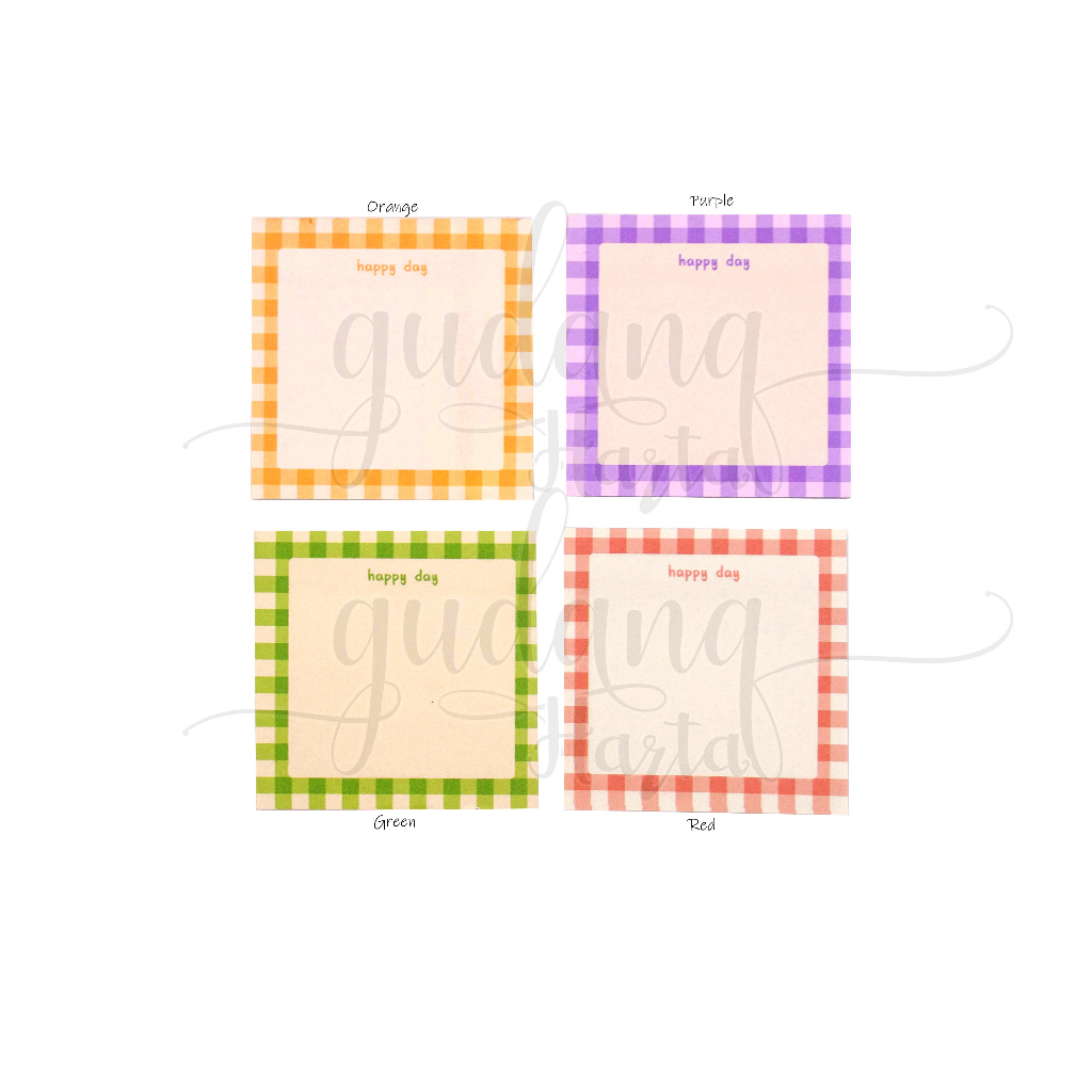 Jual Sticky Notes Check Frame Notes Model Bingkai Foto Simple GH 301004 ...