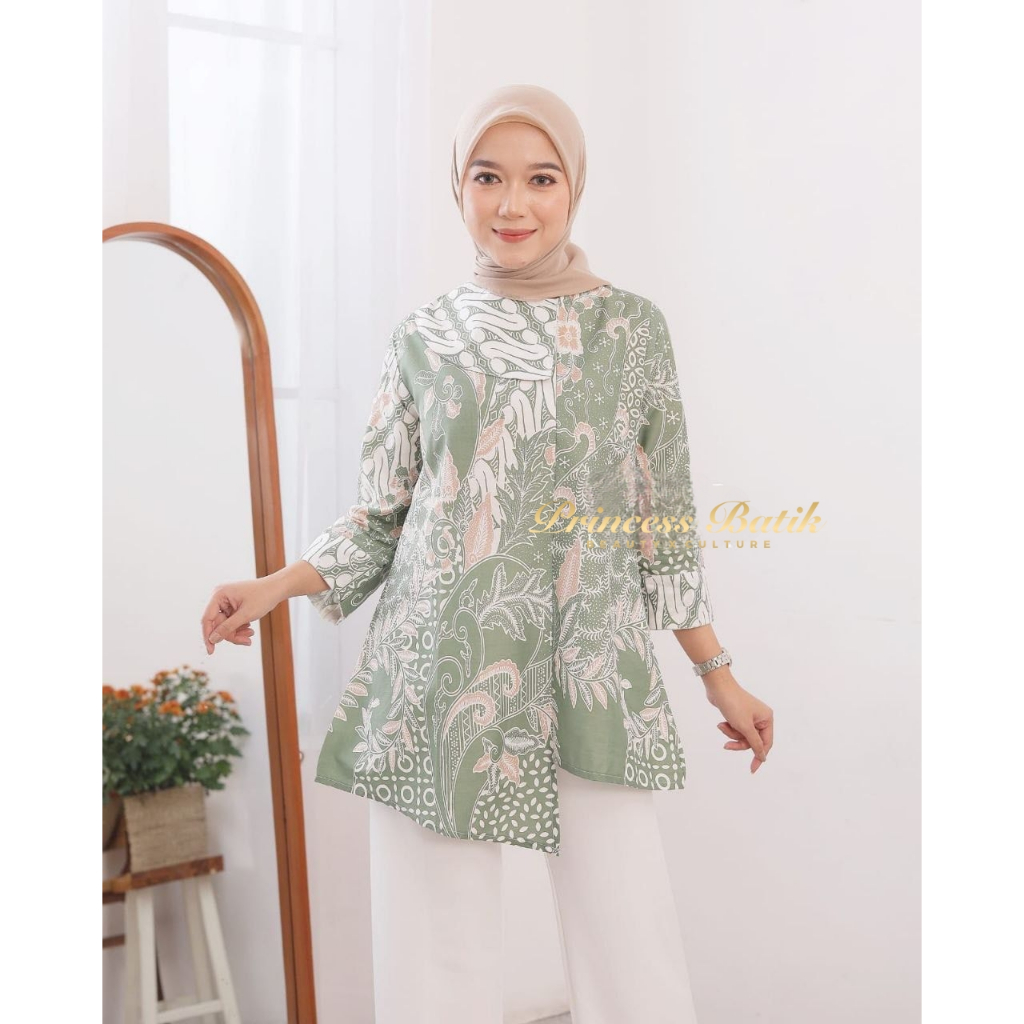 Jual READY STOCK BLOUSE JOANNA BLOUSE BATIK CANTIK BATIK SOLO PESTA ...