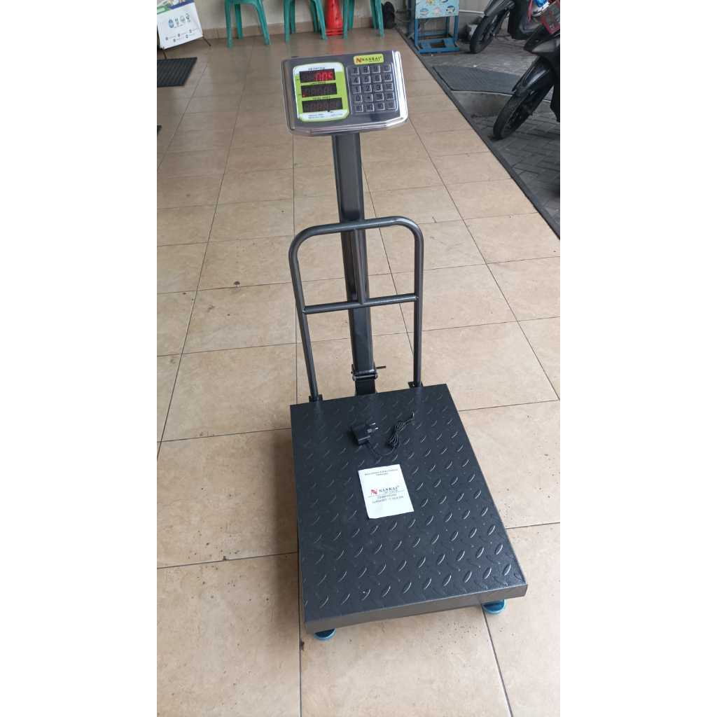 Jual Timbangan Duduk Digital Rail Nankai 300Kg / Timbangan Digital Nankai 300 Kg | Shopee Indonesia