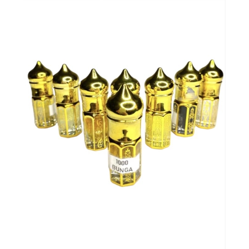 Jual MINYAK 1000 BUNGA / SERIBU BUNGA ASLI BIBIT MURNI 3 - 6 - 12 ML ...