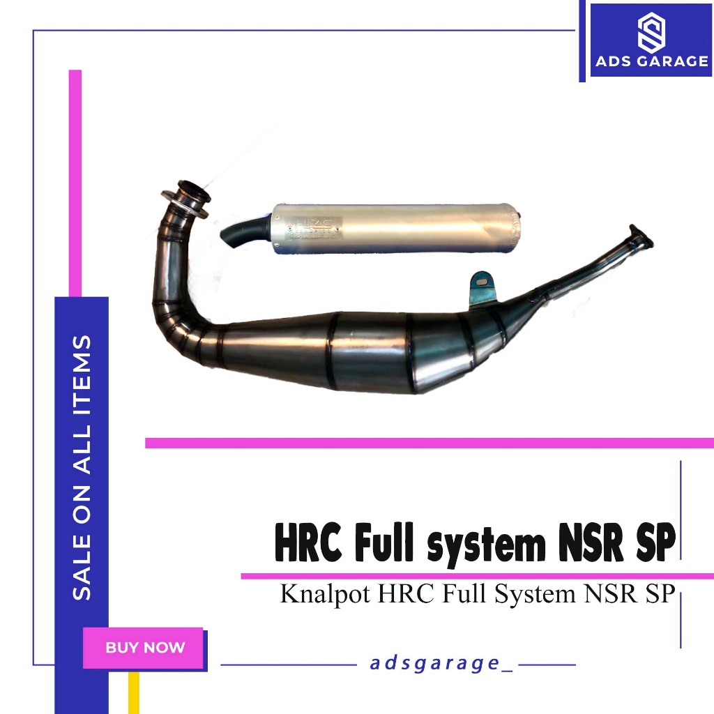 Jual HRC Full System NSR SP - Knalpot | Shopee Indonesia