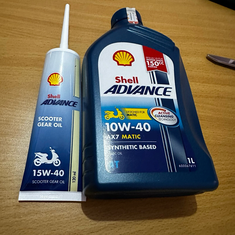 Jual OLI SHELL ADVANCE AX7 10W40 METIK 1L | Shopee Indonesia
