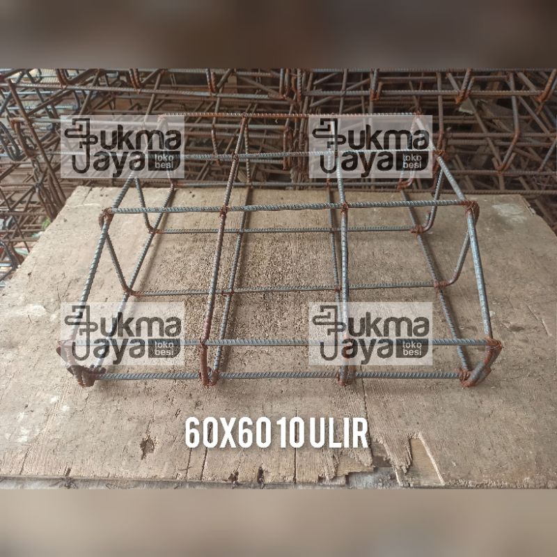 Jual pondasi besi beton cakar ayam 60x60 10 ulir sni | Shopee Indonesia
