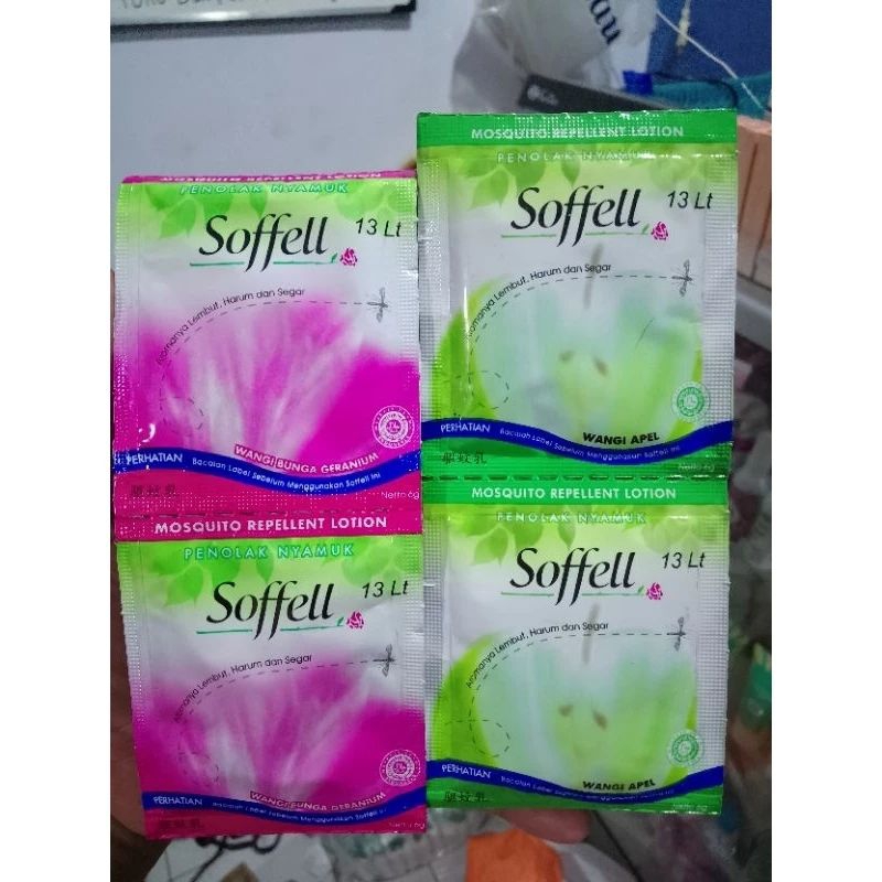 Jual SOFFELL ANTI NYAMUK SACHET ISI 12 PCS | Shopee Indonesia