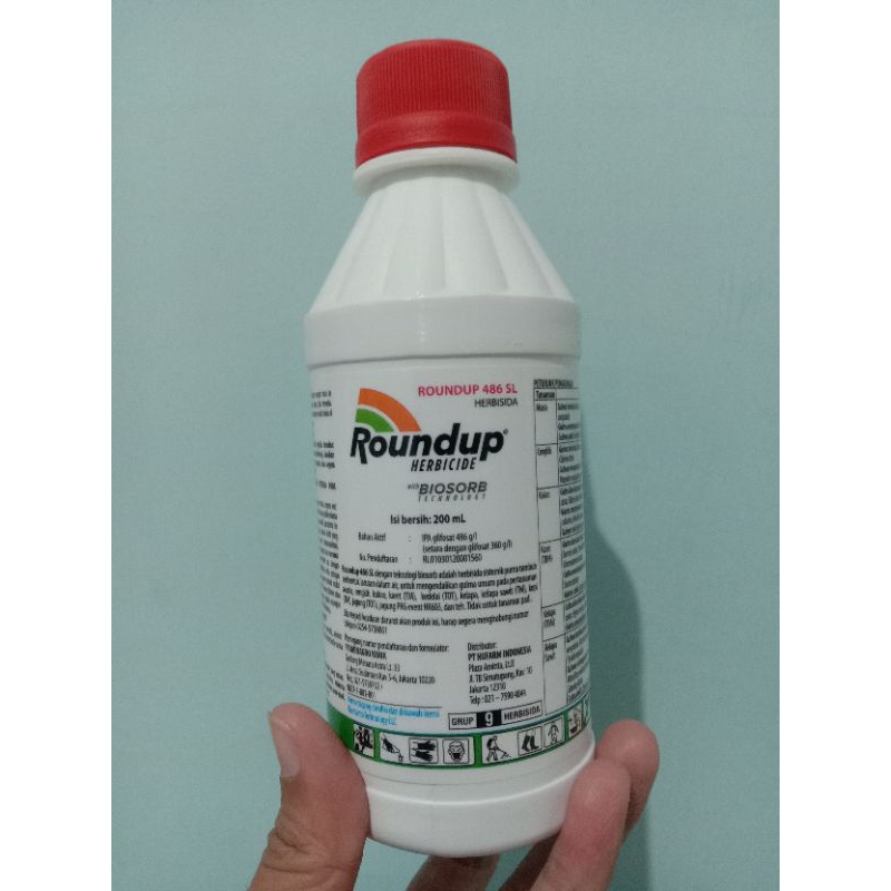 Jual Herbisida "ROUNDUP 486 SL" / 200 ml | Shopee Indonesia