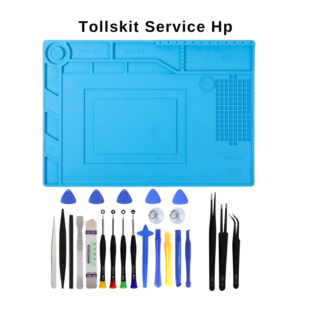 Jual Alas Service Hp Tahan Panas Dan Obeng Bongkar Hp Toolskit | Shopee ...