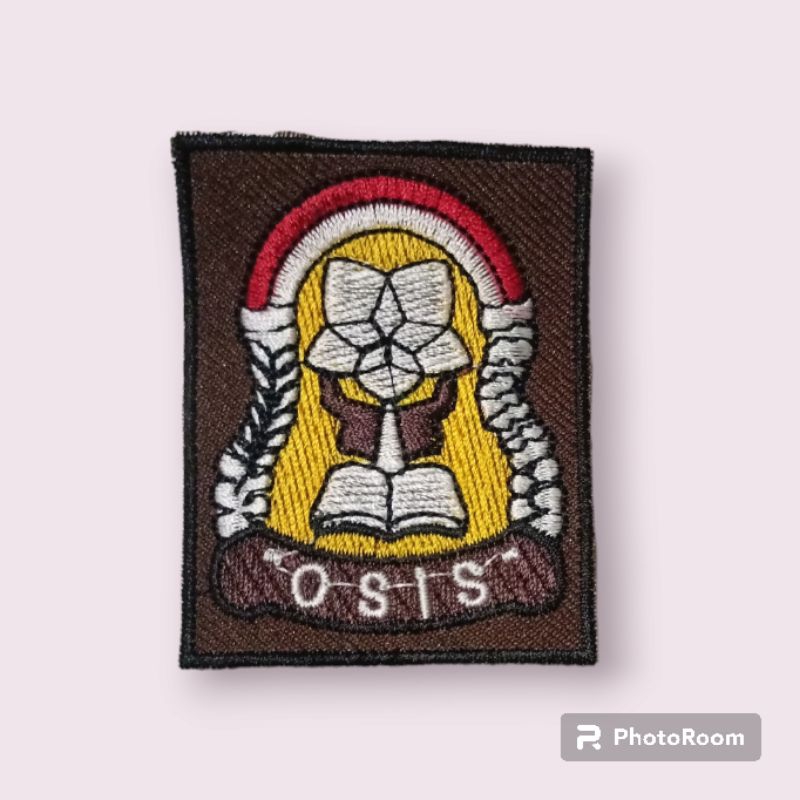 Jual BET LOGO BORDIR OSIS SD SMP SMA LAMBANG UNTUK DI KANTONG | Shopee ...