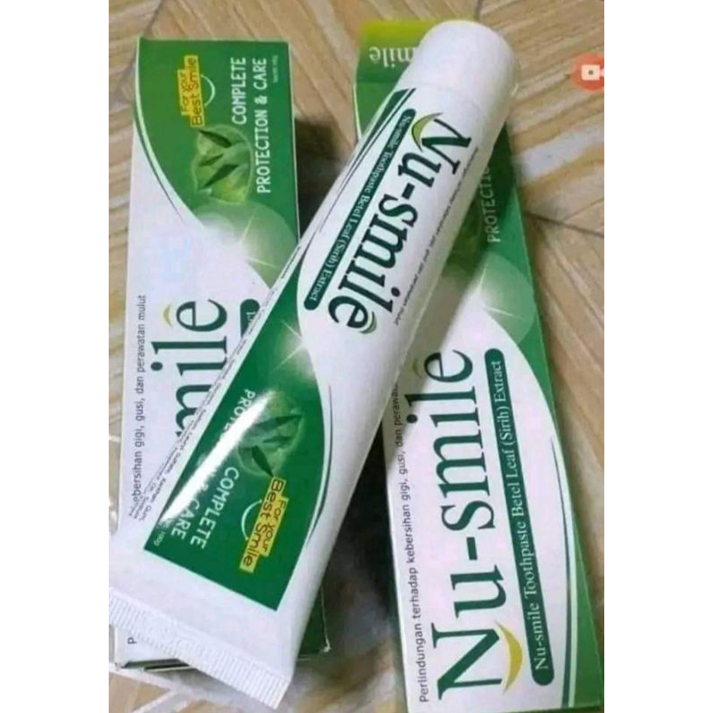 Jual Nu Smile | pasta gigi dgn ekstrak daun sirih | Shopee Indonesia