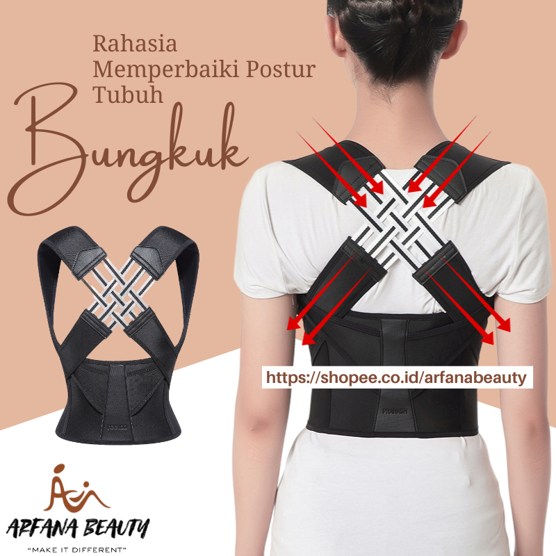Jual Penyangga Punggung Penegak Terapi Pinggang Korset Penyangga ...