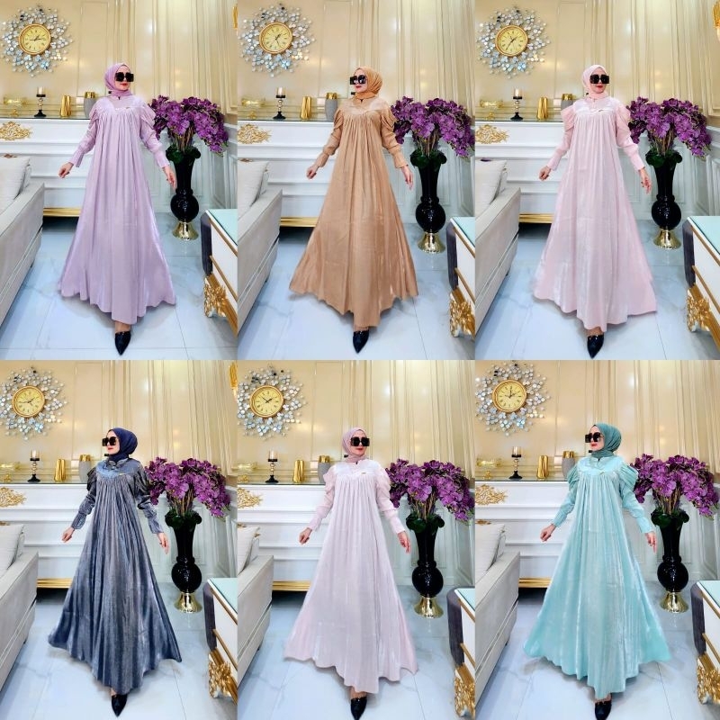 Jual LIBYA DRESS BY DF COLLECTION | Shopee Indonesia