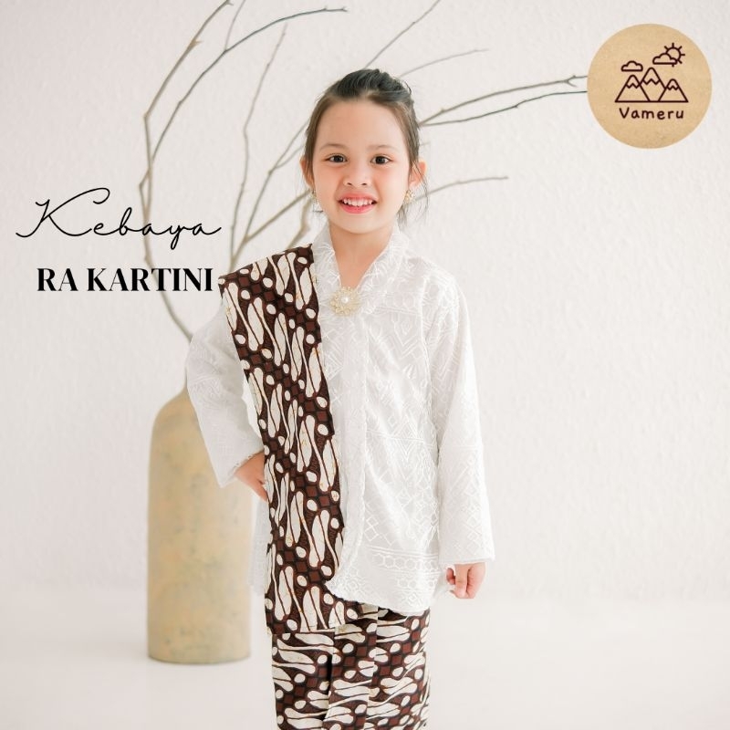 Jual KEBAYA KARTINI ANAK BROKAT PUTIH PAKAIAN ADAT JAWA COSPLAY IBU ...