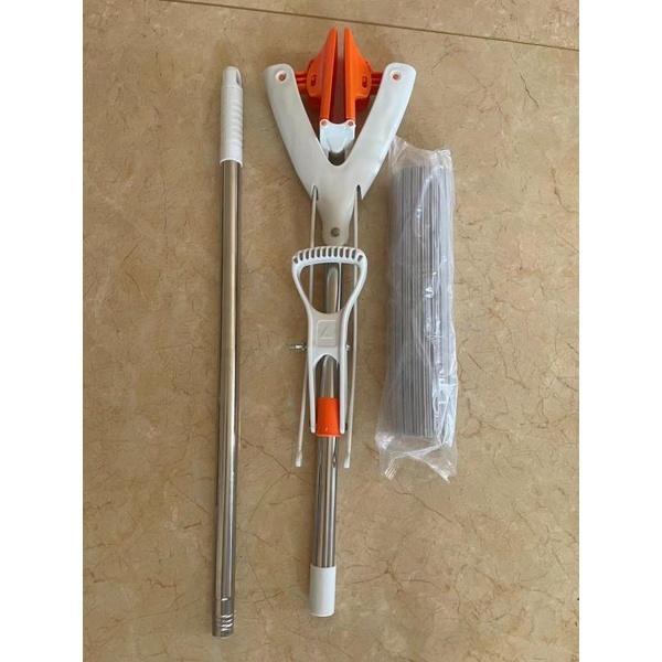Jual Pel lantai karet Tarik Praktis / mop / pel otomatis | Shopee Indonesia