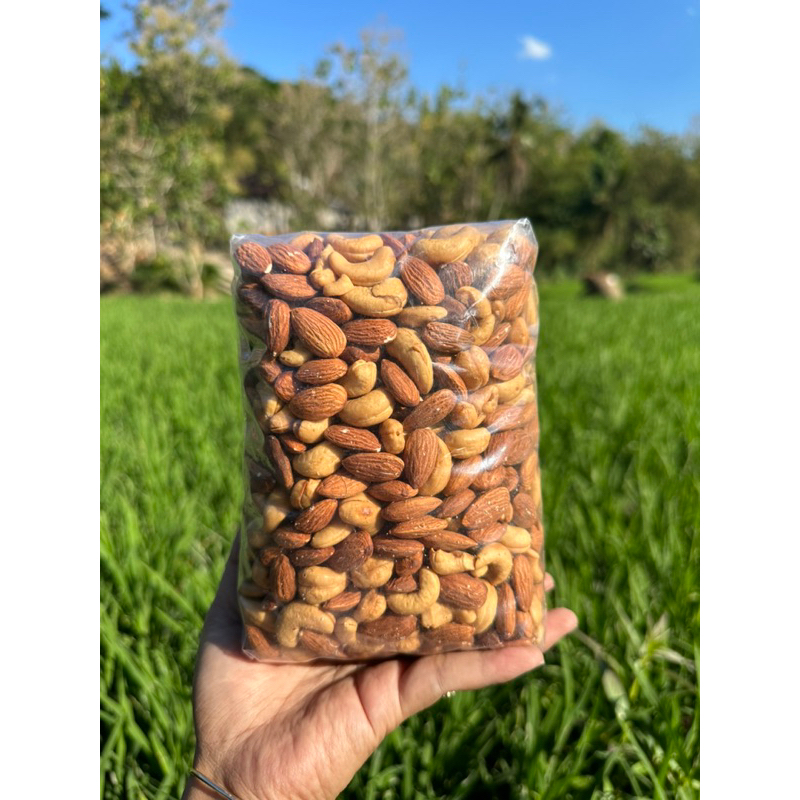 Jual MIX NUTS ALMOND DAN KACANG METE ASLI WONOGIRI | Shopee Indonesia