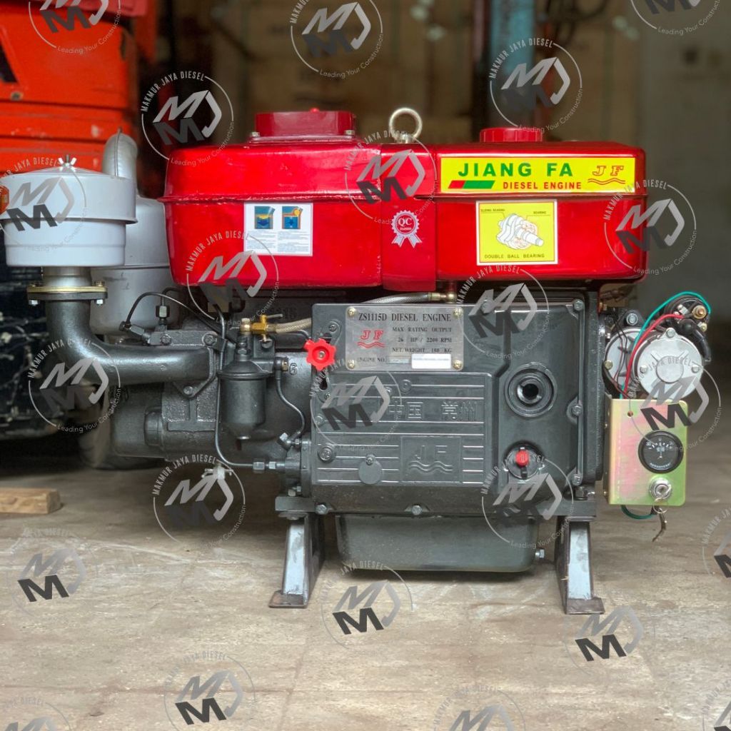 Jual Diesel Motor Solar Jiang-Fa ZS1115DA - 24PK - Starter | Shopee ...