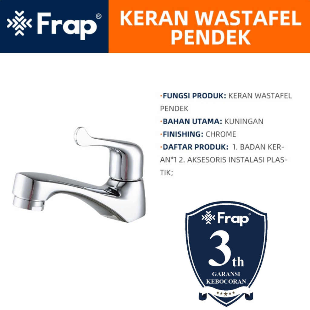 Jual FRAP IF1534 Kran Dapur / Keran Wastafel Kuningan | Shopee Indonesia