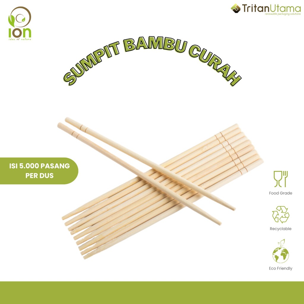 Jual GROSIR- Termurah / Sumpit Bambu / Sumpit Bambu Bulat Curah ...