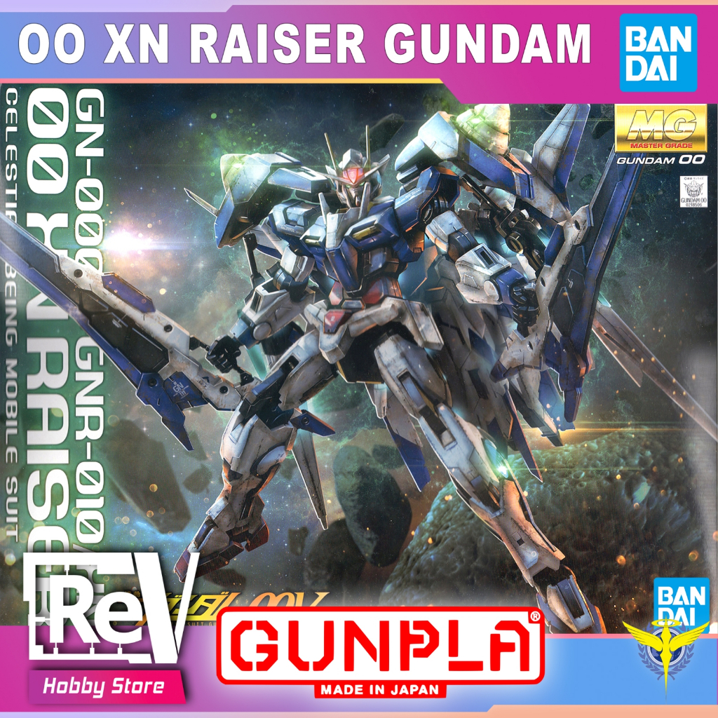 Jual MG GUNDAM 00 XN RAISER BANDAI MASTER GRADE 1/100 | Shopee Indonesia