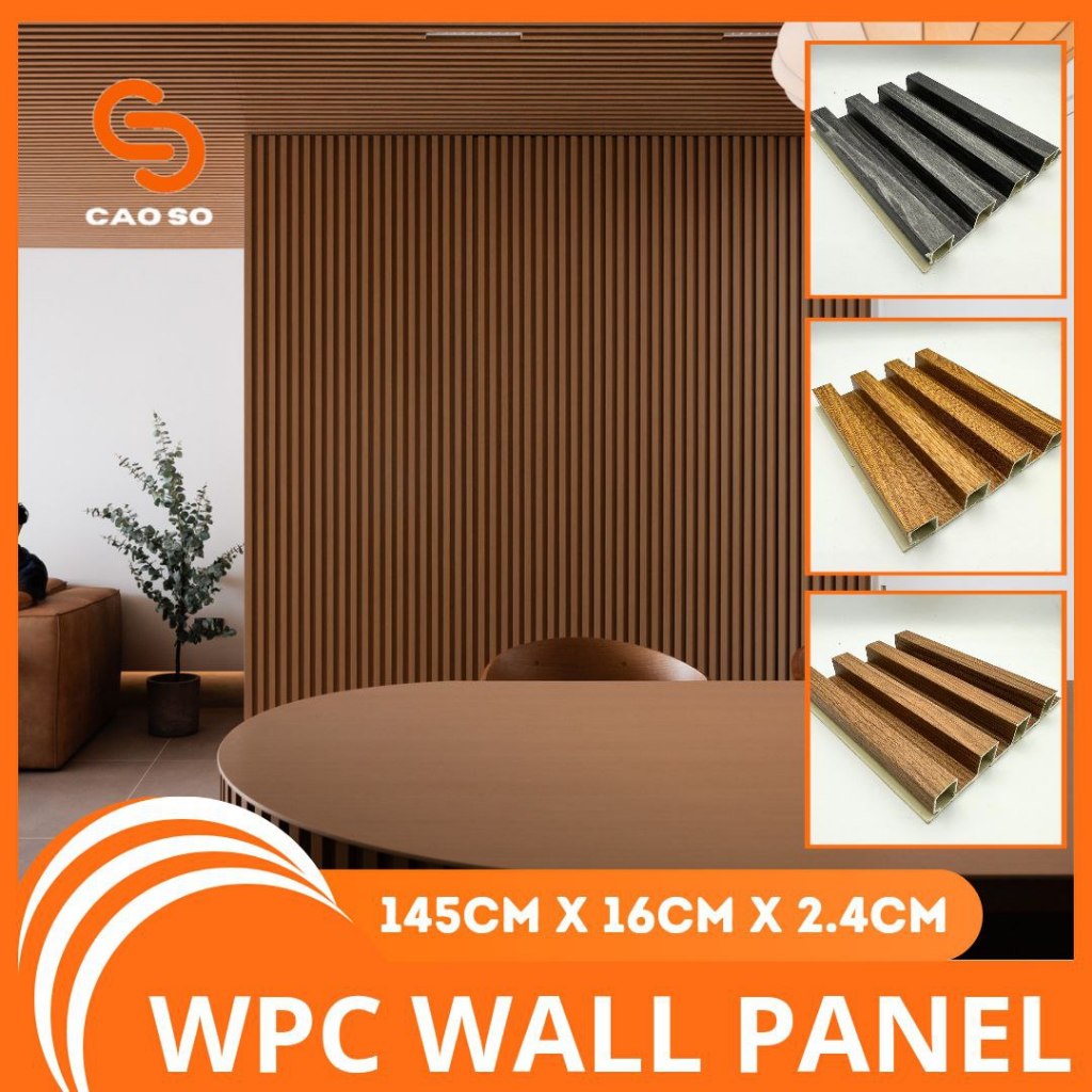 Jual WPC wall Panel 145 cm Dekorasi Dinding Kayu | Wallpanel Woodpanel ...